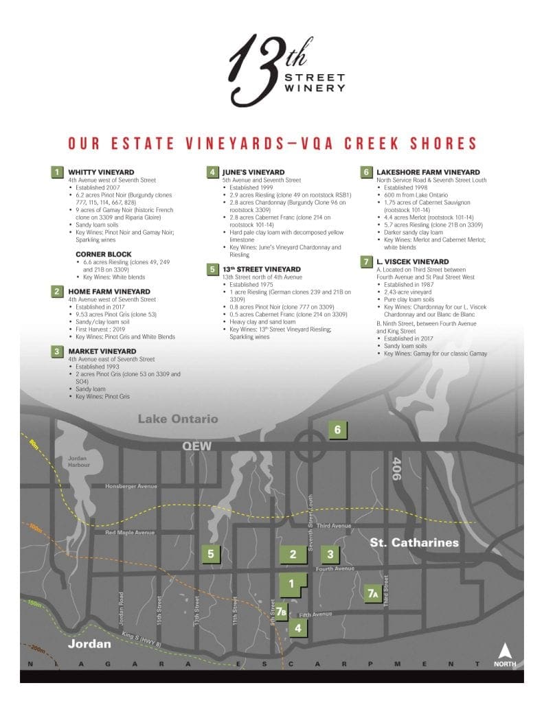 Our Vineyards | 13th Street Winery